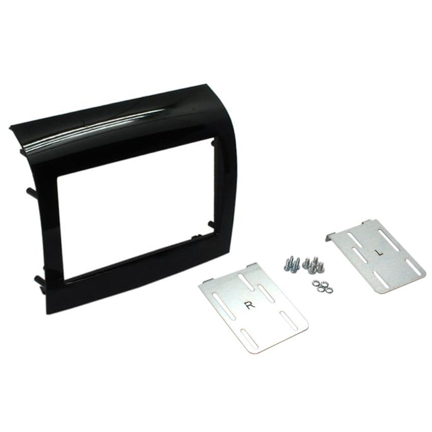 InCar Tec 50-938 Fiat Ducato Gloss Black Double Din Fascia ...