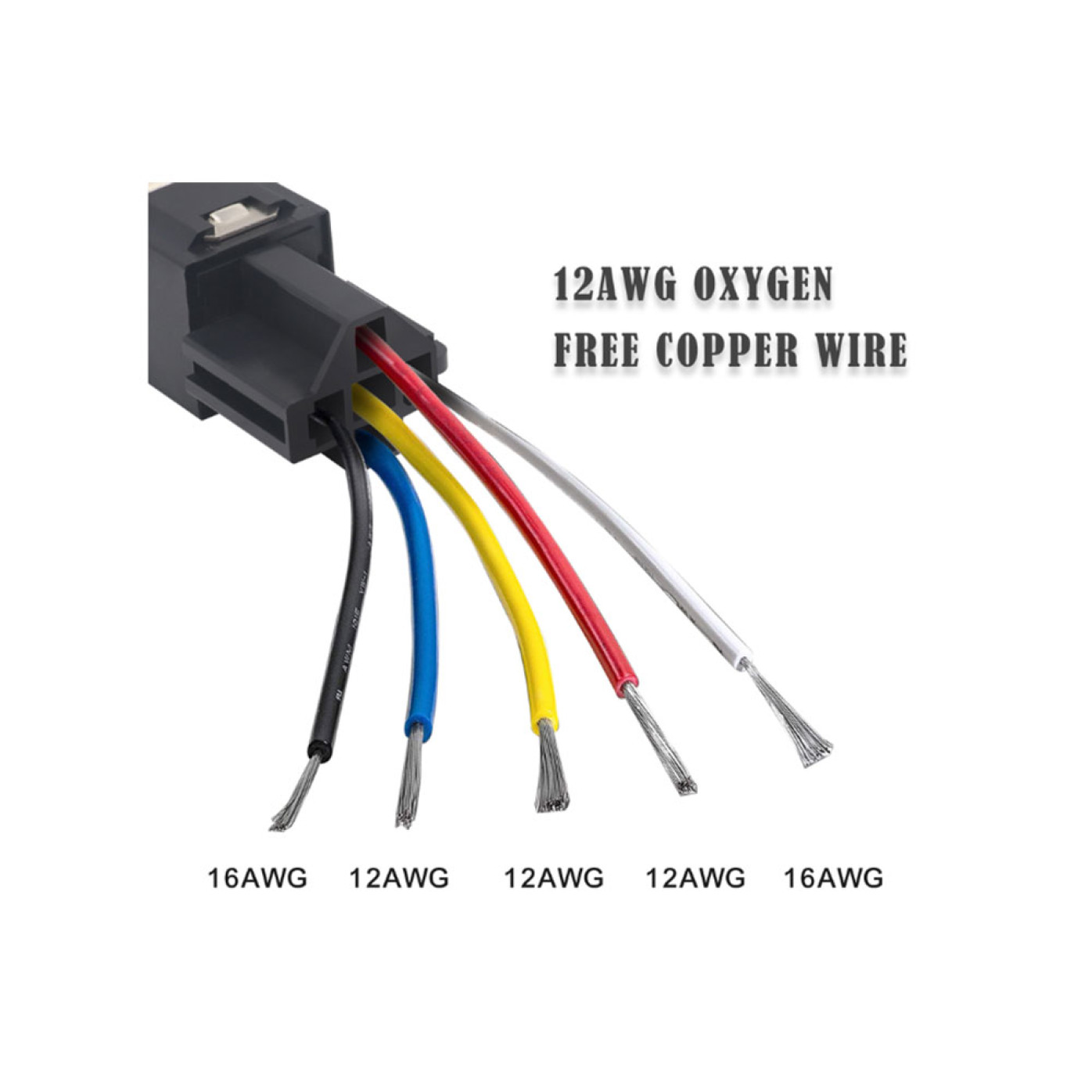 InCarTec 10-606-K6 RECOIL 6 Pack Relay Kit (5-pin 30/40A ...