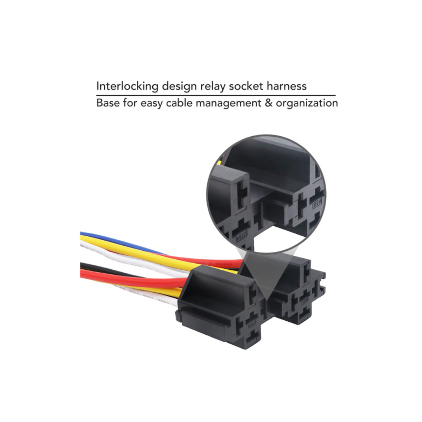 InCarTec 10-606-K6 RECOIL 6 Pack Relay Kit (5-pin 30/40A ...