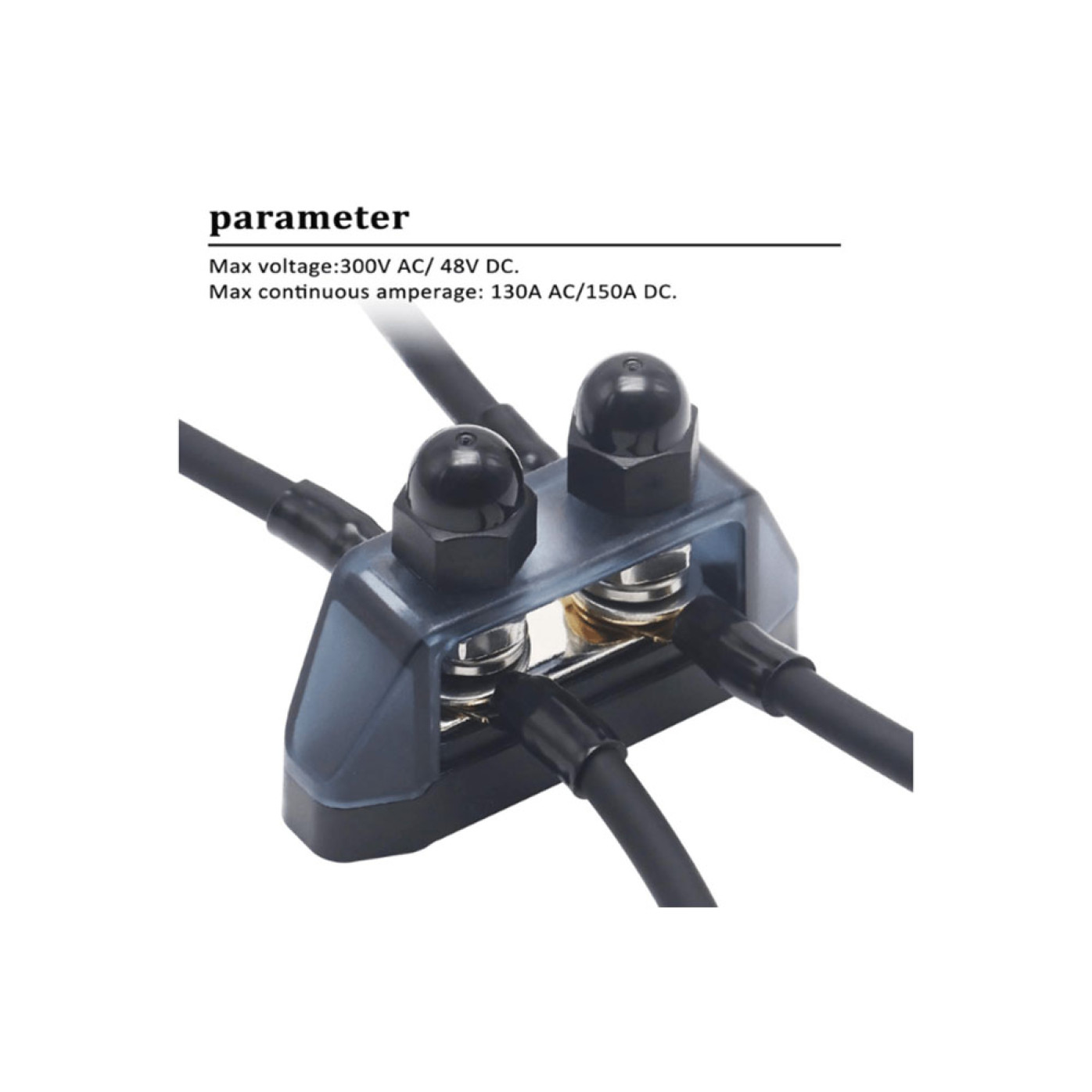 InCarTec 10-S2P-38 RECOIL Dual/ 2 Pole Busbar Kit (3/8"