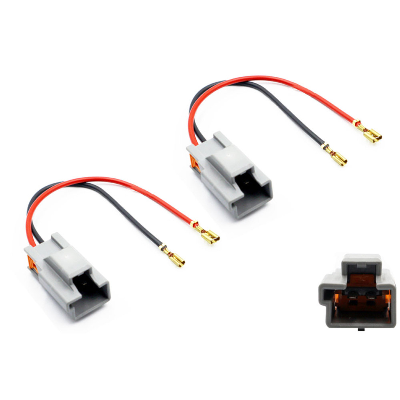 InCarTec 41-044 Volvo Speaker Adaptor Cable Leads (Pair)