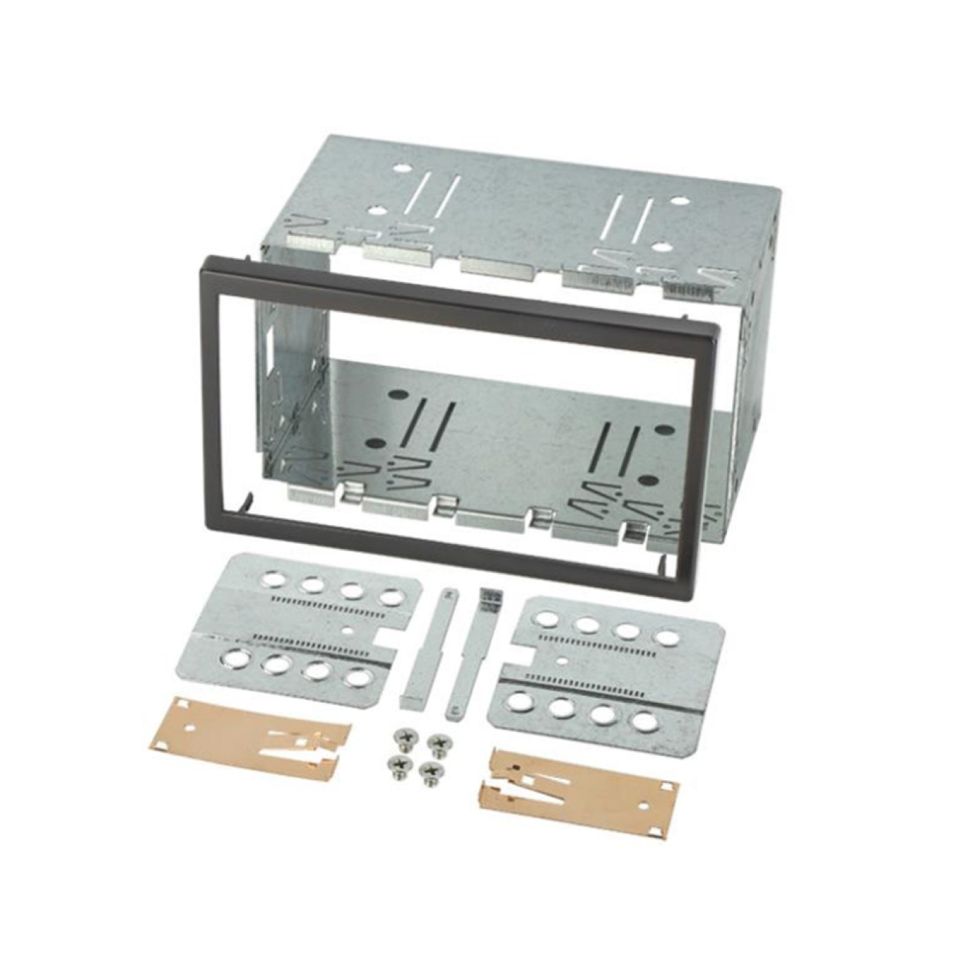 InCarTec 51-013 Double Din Fascia Radio Metal Cage Kit 103mm