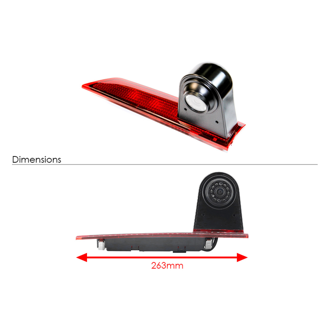 InCarTec CVC-FOR-03 Ford Transit Custom Led Bulb High Level ...