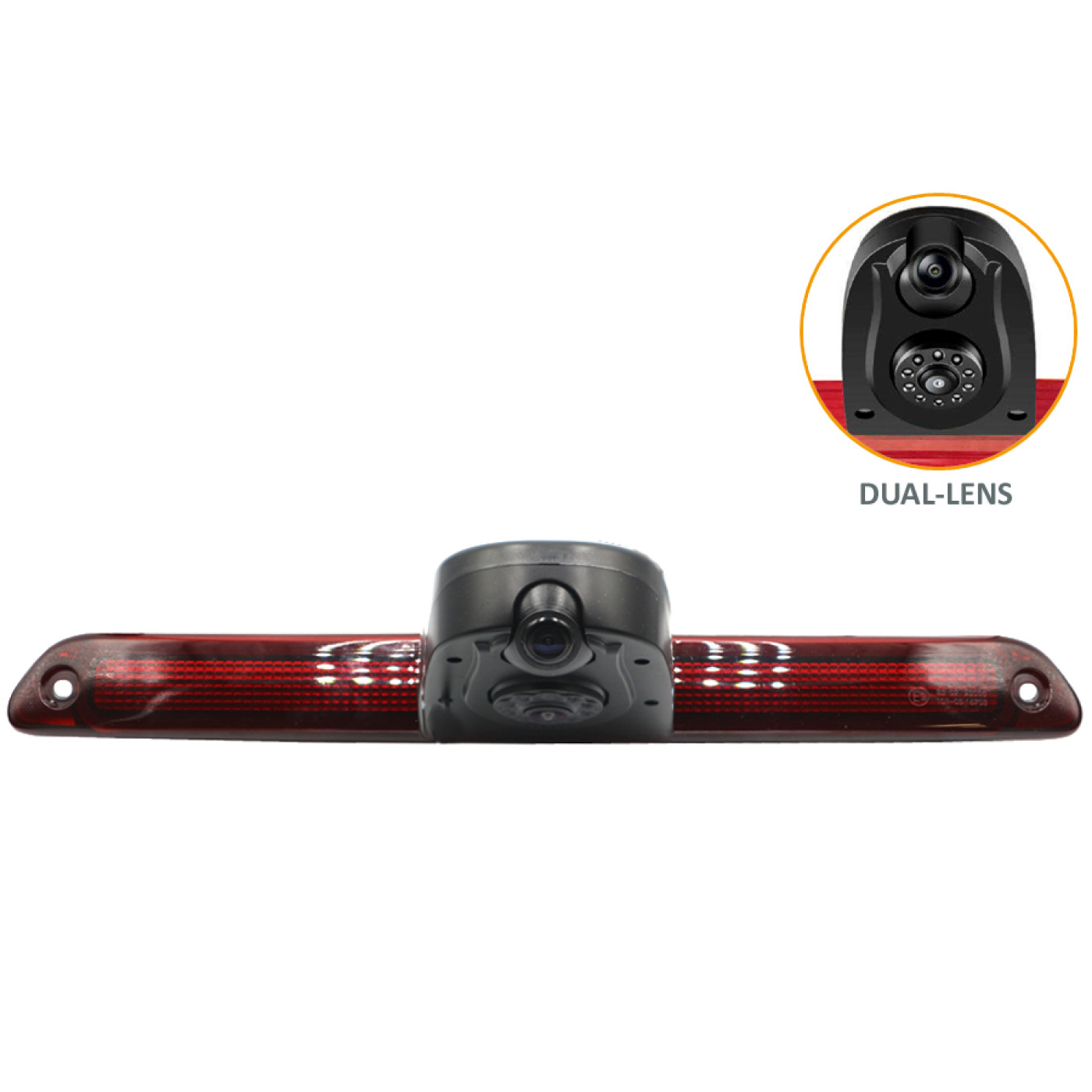 InCarTec Mercedes Dual Lens Brake Light Rear View Camera ...
