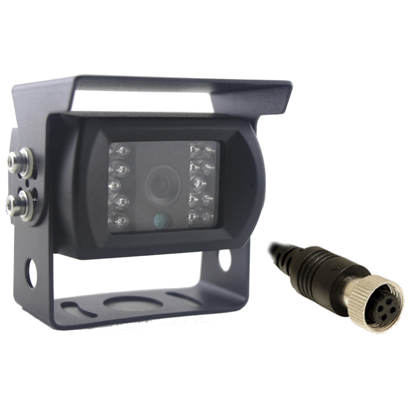 InCarTec CVC-UNI-300 Black Rear View Heavy Duty Camera with ...