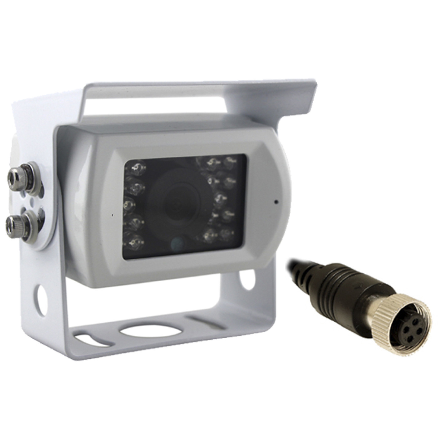 InCarTec CVC-UNI-301 White Rear View Heavy Duty Camera With ...