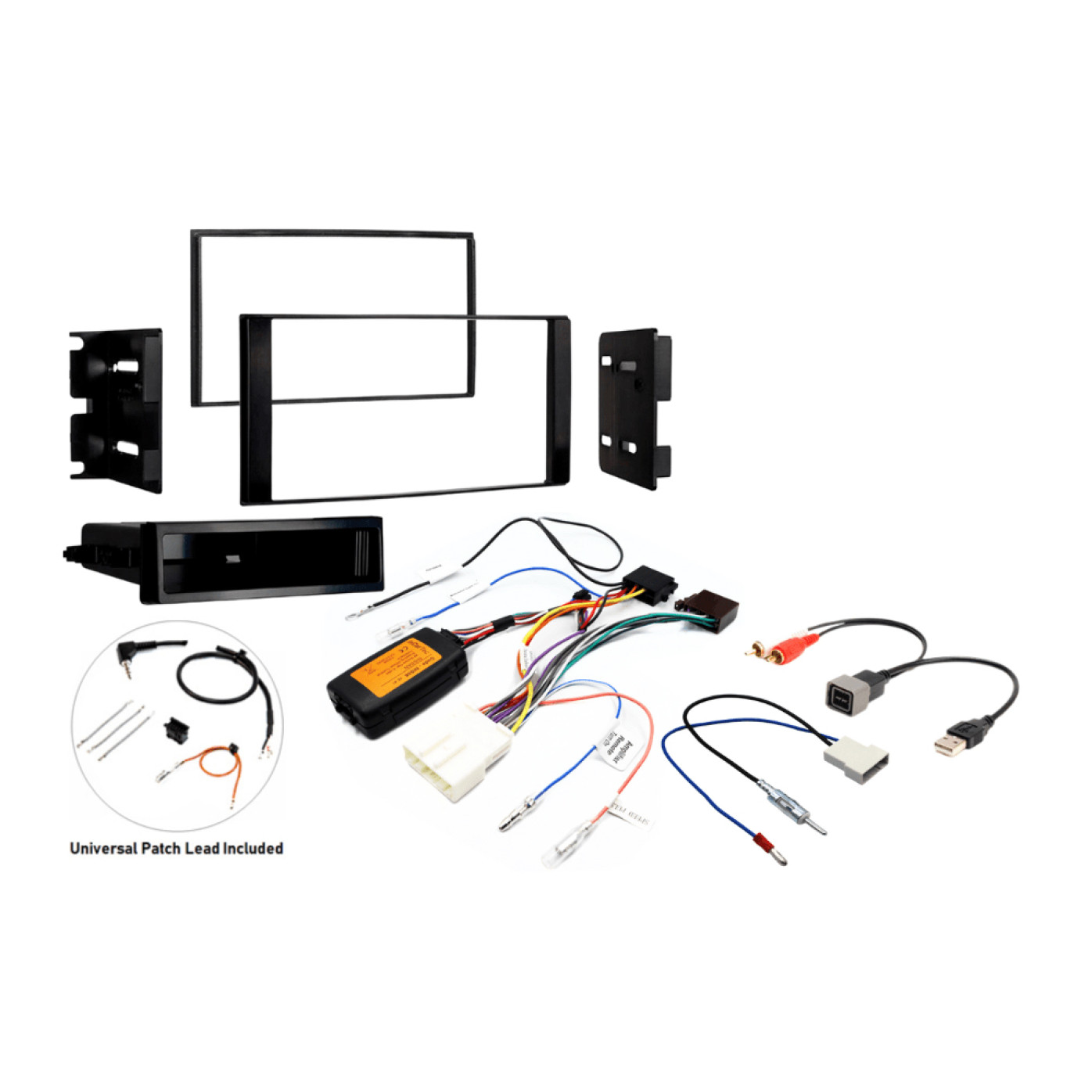 InCarTec FK-644-USB Nissan NV200 2010-2019 Single/Double ...