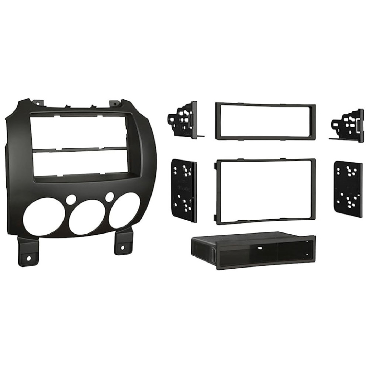 InCarTec FK-780-SWC Mazda 2 Single / Double Din Stereo Upgrade ...