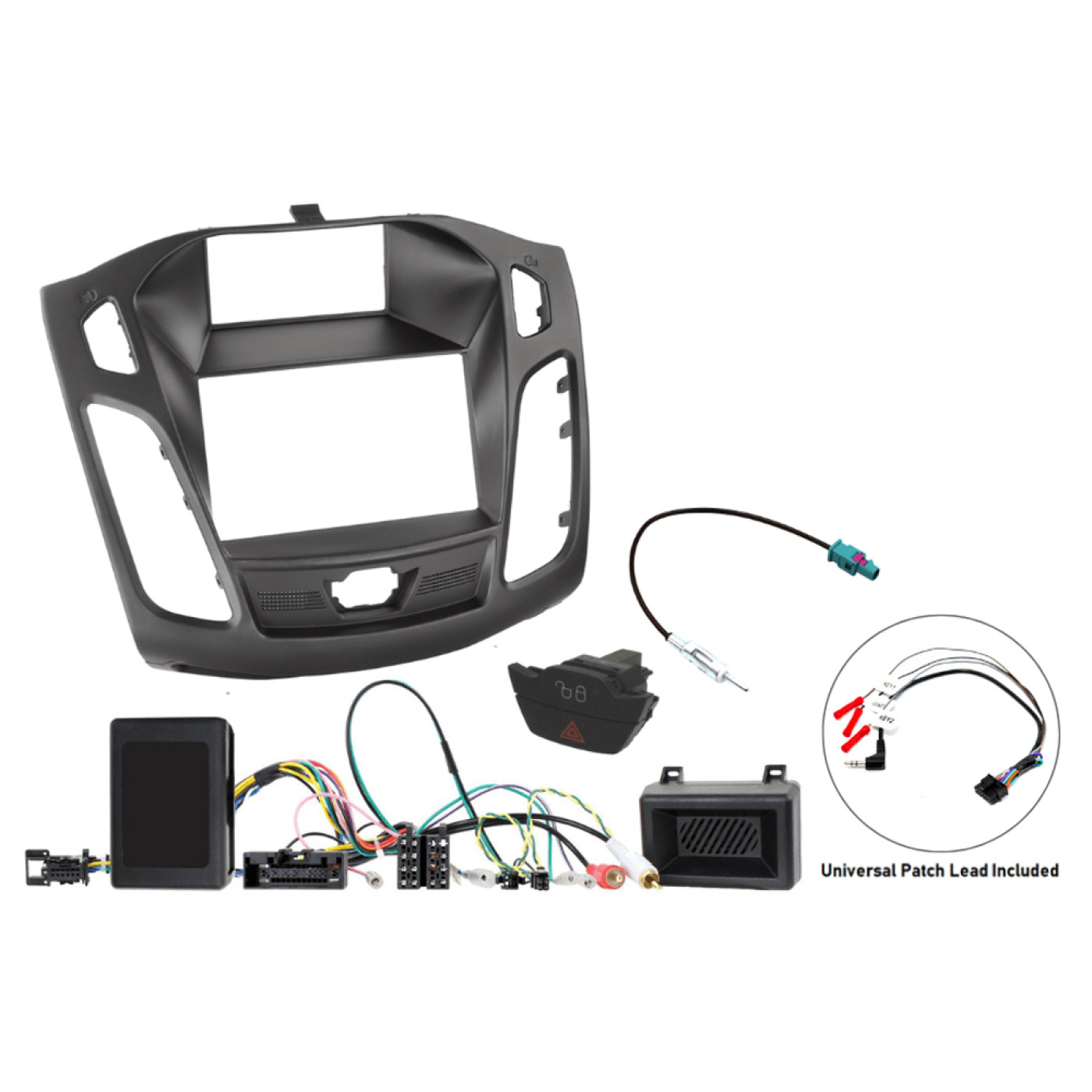 InCarTec FK-893-PDC Ford Focus Mk3 2011-2015 Double Din Car ...
