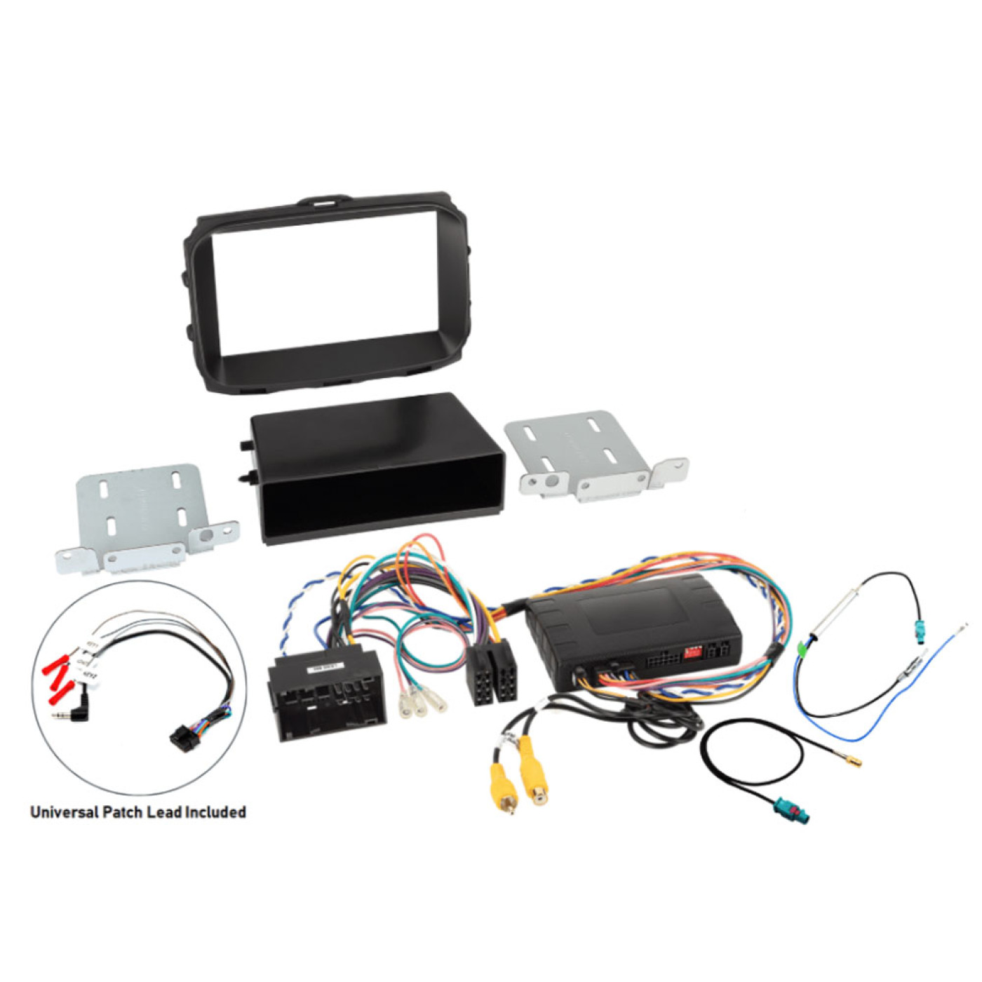 InCarTec FK-896-UCON5 Fiat 500 (2016-2021) Single / Double ...