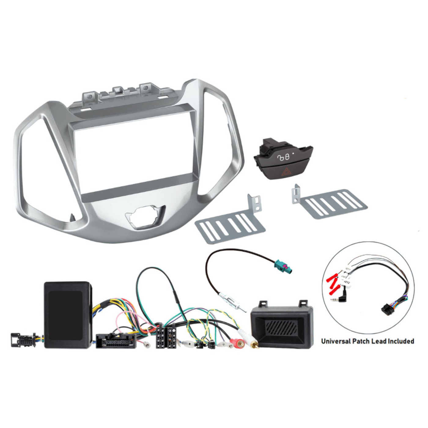 InCarTec FK-946-SWITCH Ford EcoSport (2013-2019) Double Din ...