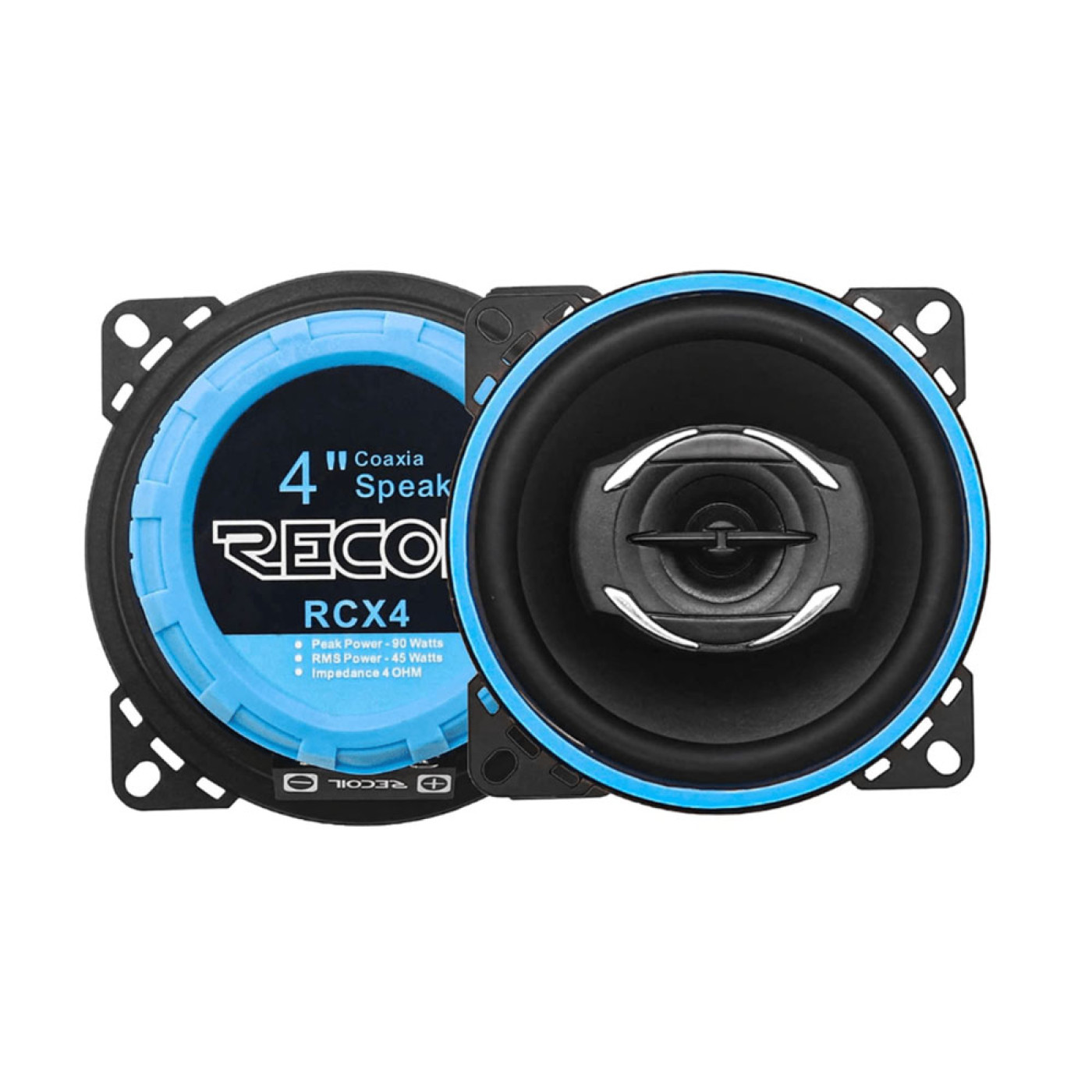InCarTec SPK-REC-RCX4 Recoil Echo-Series (4") 100mm ...
