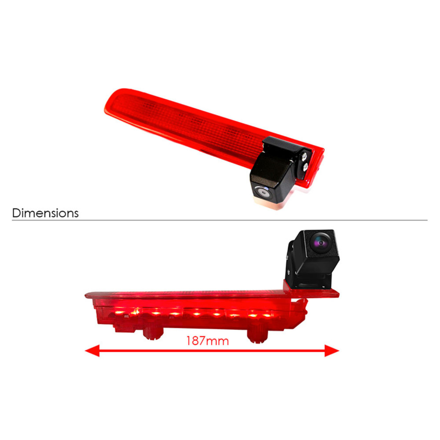 InCarTec CVC-VW-003 VW Transporter T5/T6 High Level Brake ...