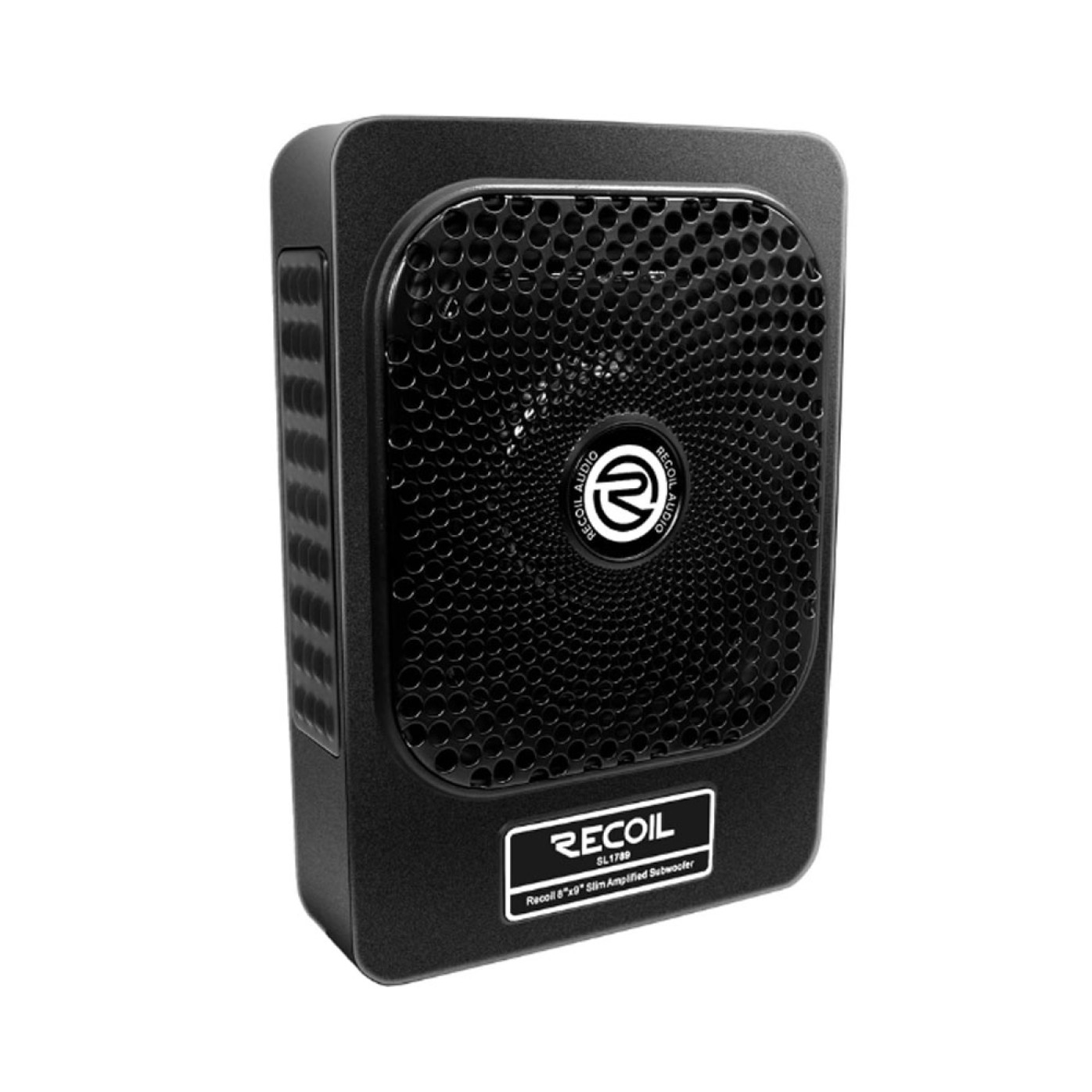 InCarTec RECOIL SL1789 8" 550W Slim Amplified Under-Seat ...