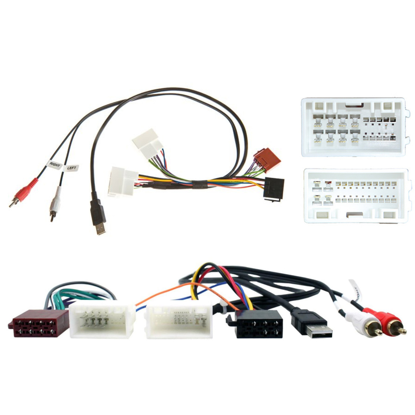 InCar Tec 20-178-USB Kia Radio ISO Lead with USB/AUX Ret ...