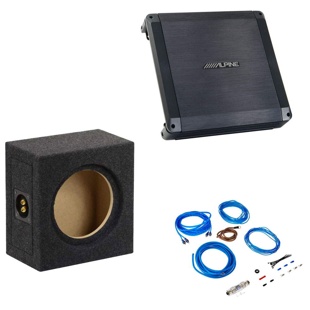 Alpine BBX Power Class A/B 2 Channel Car Amplifier With Subwoofer ...