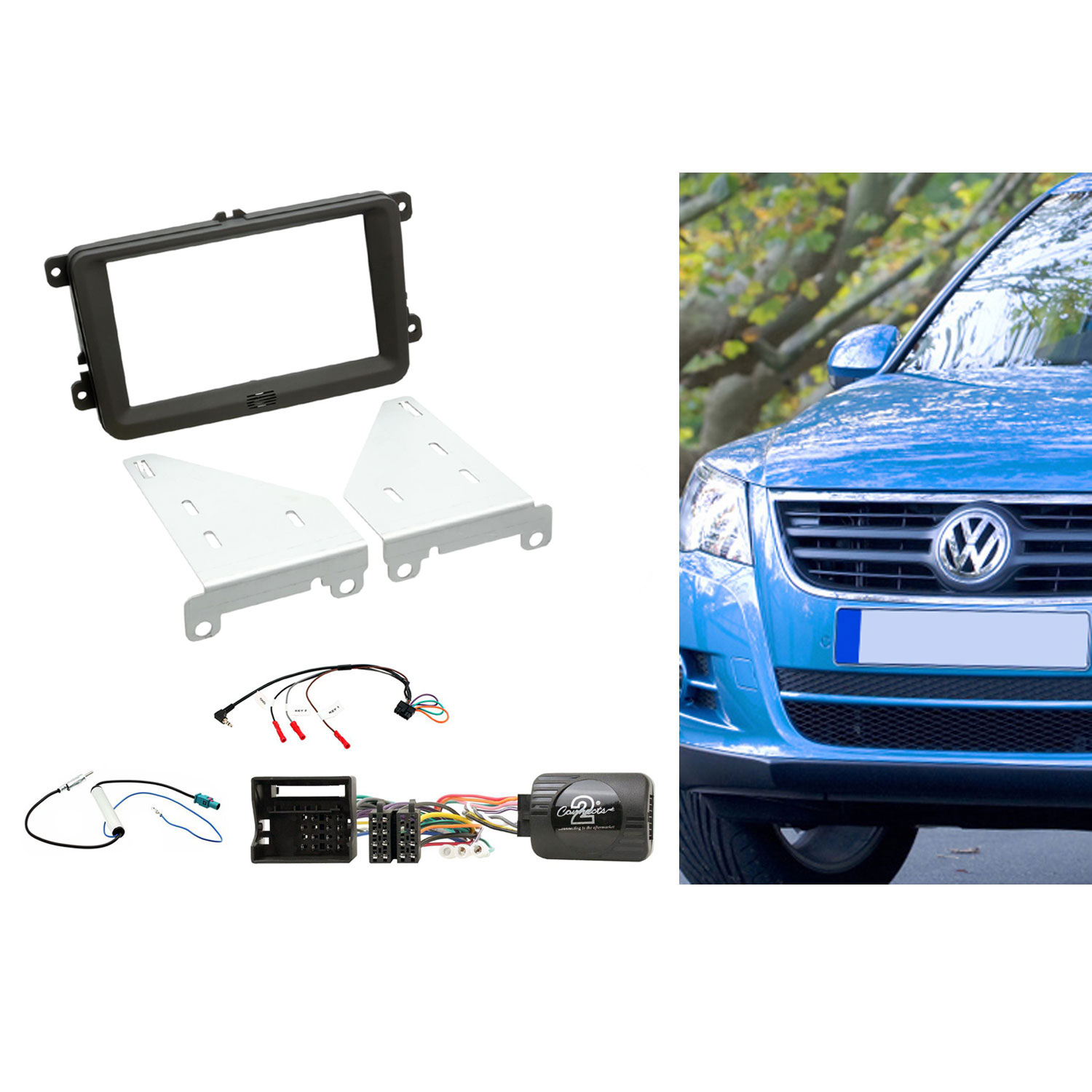 CTKVW18 Volkswagen Transporter T5 / T5.1 Double Din Car Stereo ...