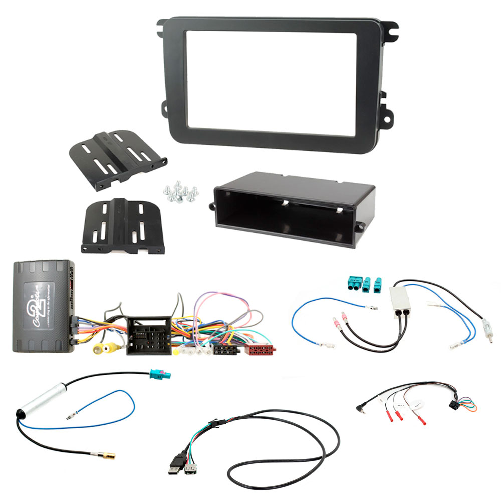 VW T6 2015 - 2019 Single/Double Din Fascia Steering Optical ...