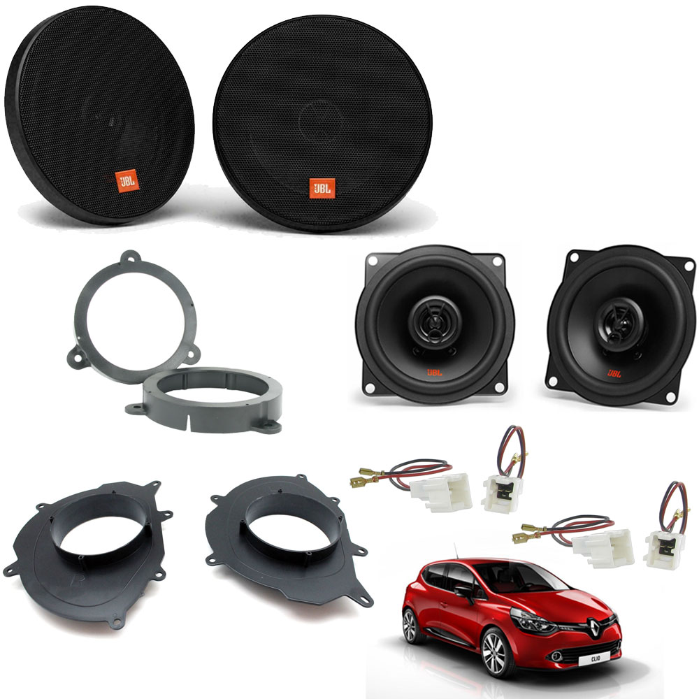 Renault Clio MK 4 2013-2019 JBL 5.25", 6-1/2" Front ...