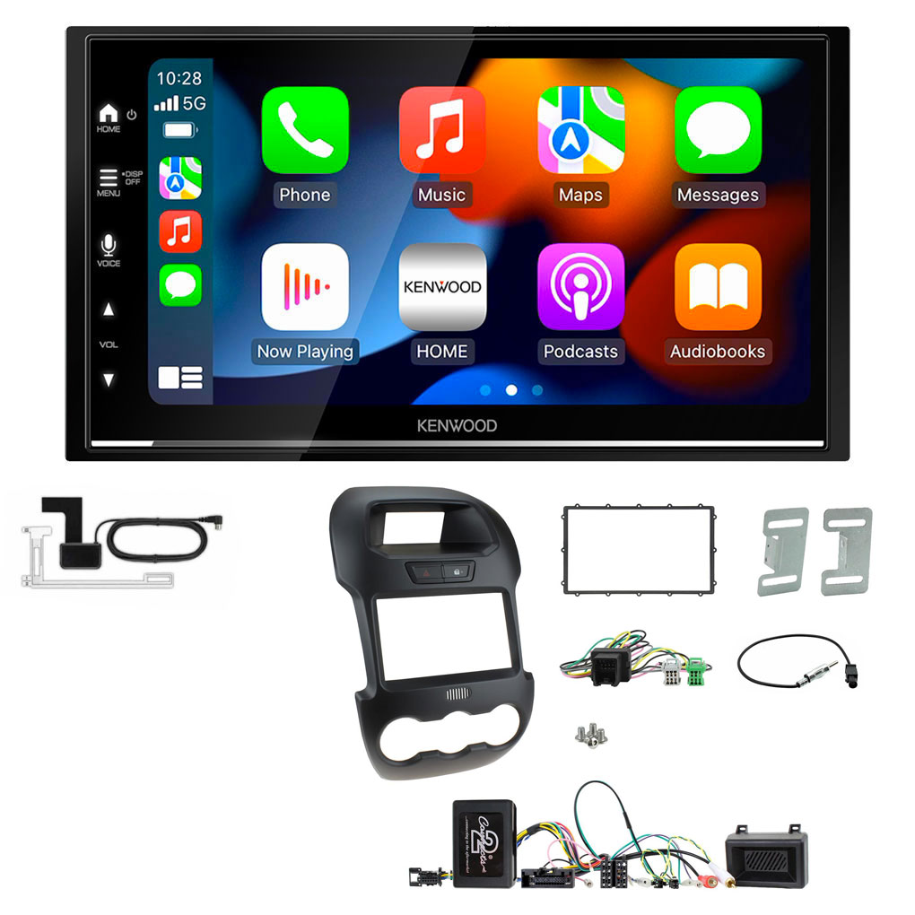 Ford Ranger Kenwood DMX7722DABS Wireless Apple CarPlay Android ...