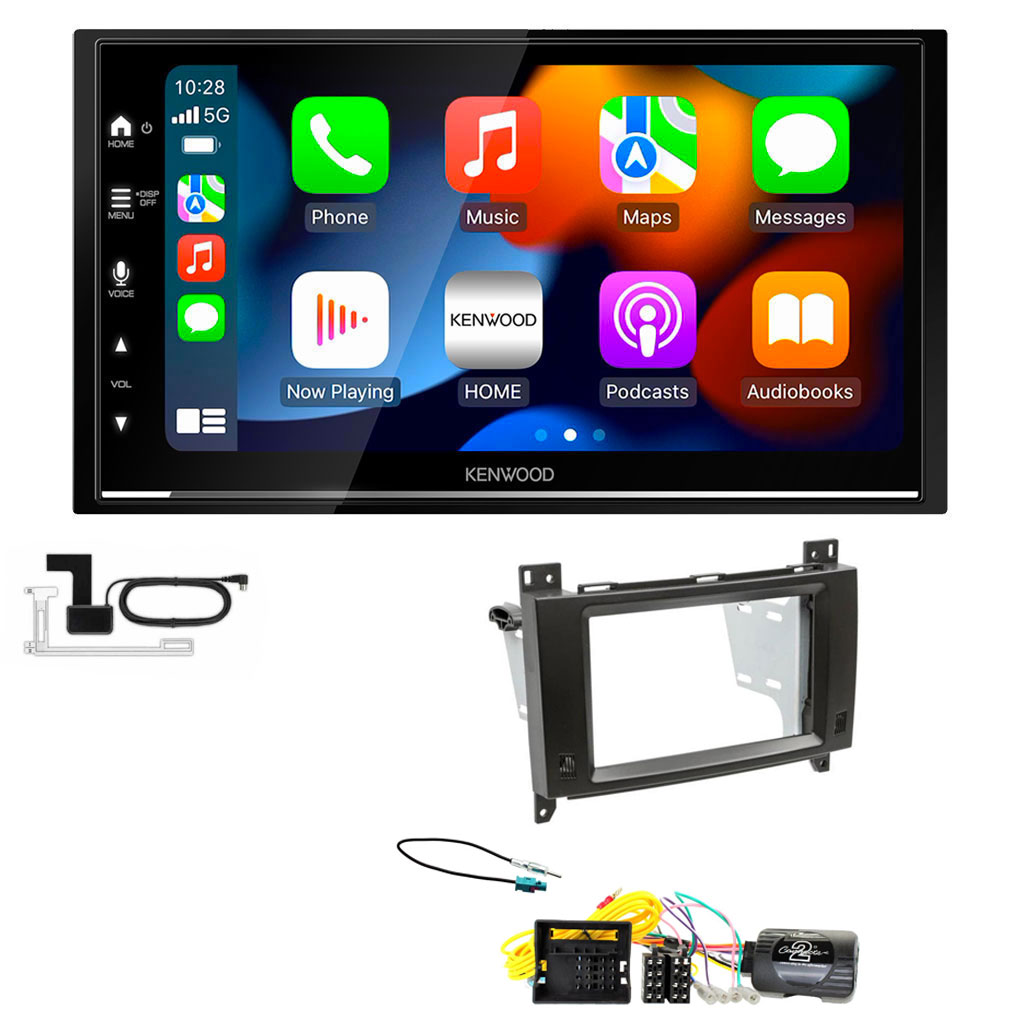 Mercedes Vito 2015 Onwards Kenwood DMX7722DABS Wireless Apple ...