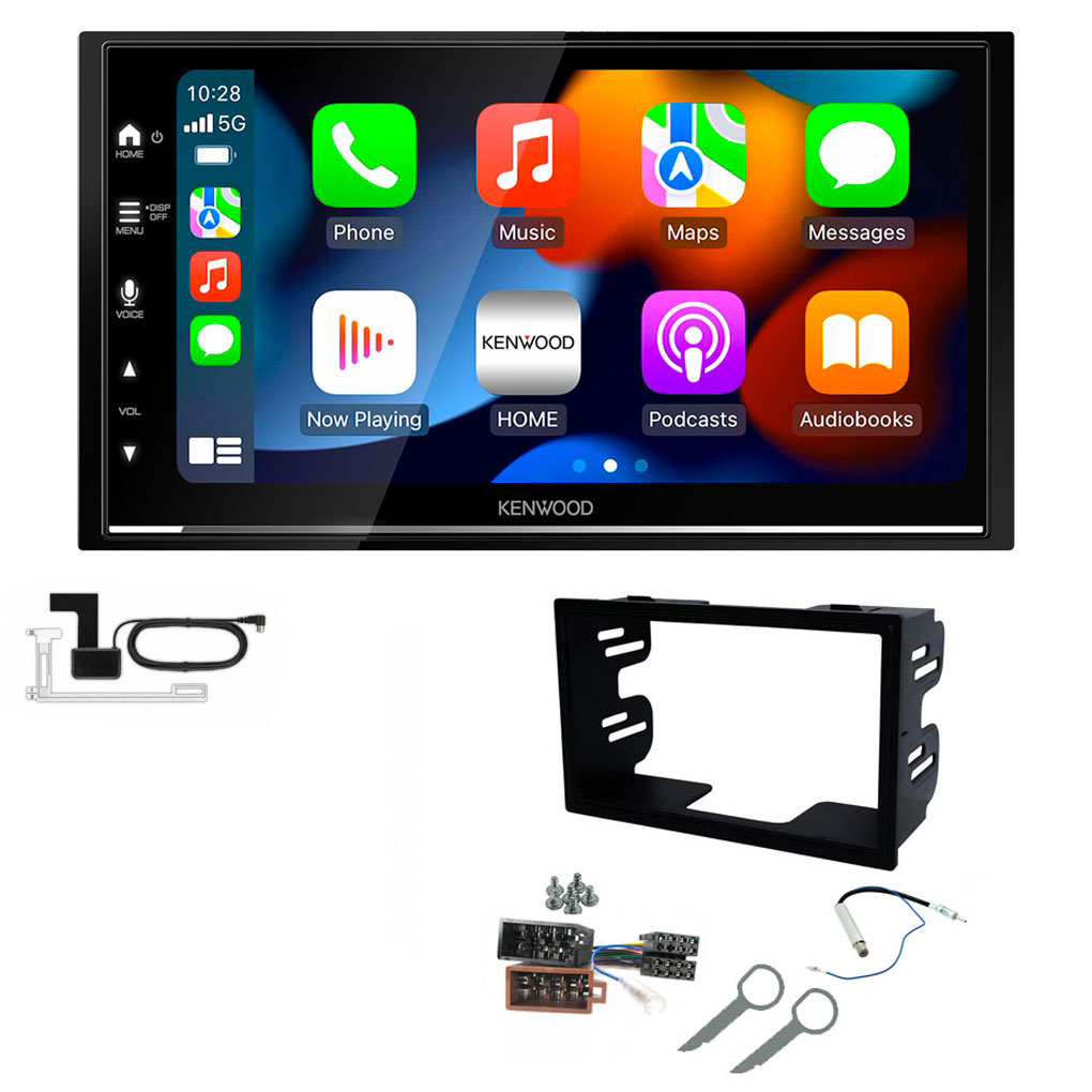 VW Golf, Lupo, Passat Kenwood DMX7722DABS Wireless Apple ...