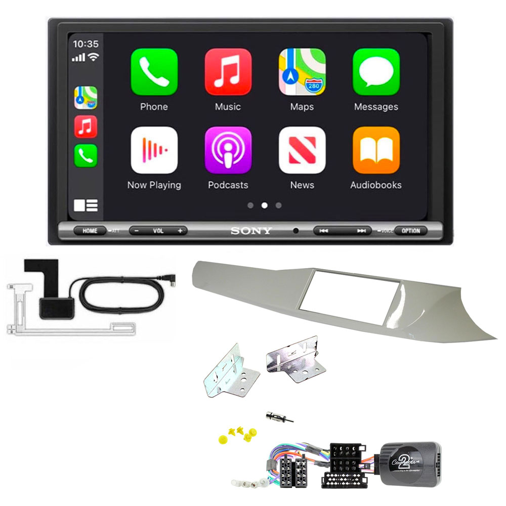 Alfa Romeo Giulietta (2010-2014) White Sony 6.95" Mechless ...